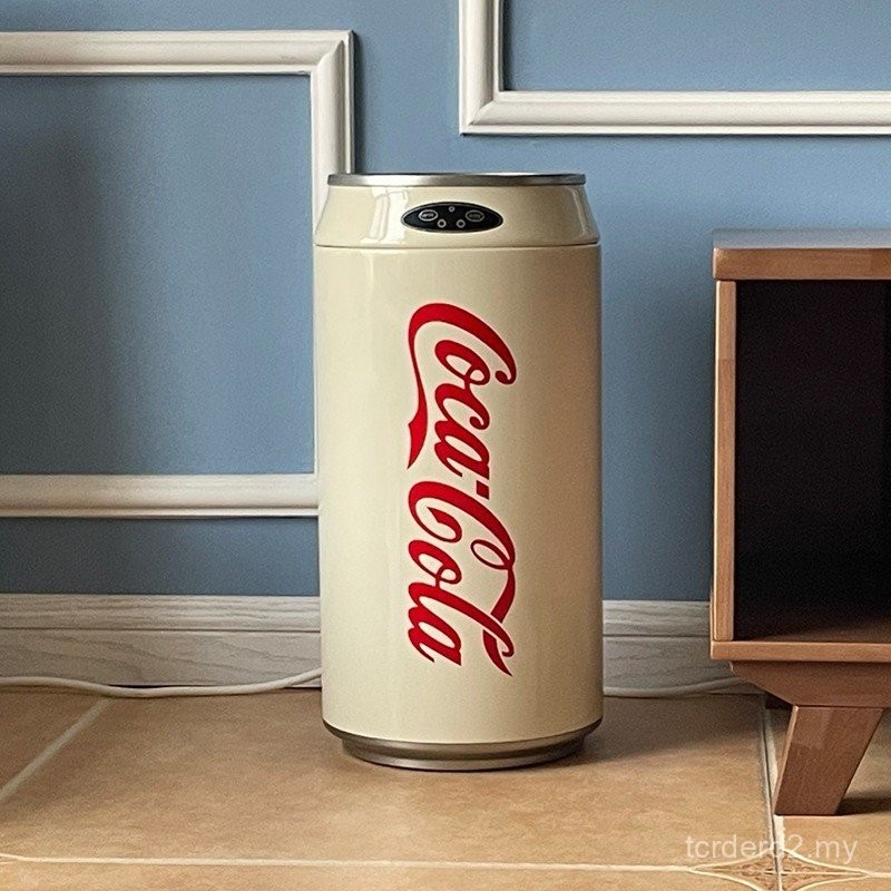 Tong sampah induksi pintar tin Coca-Cola tong simpanan dapur bilik ...
