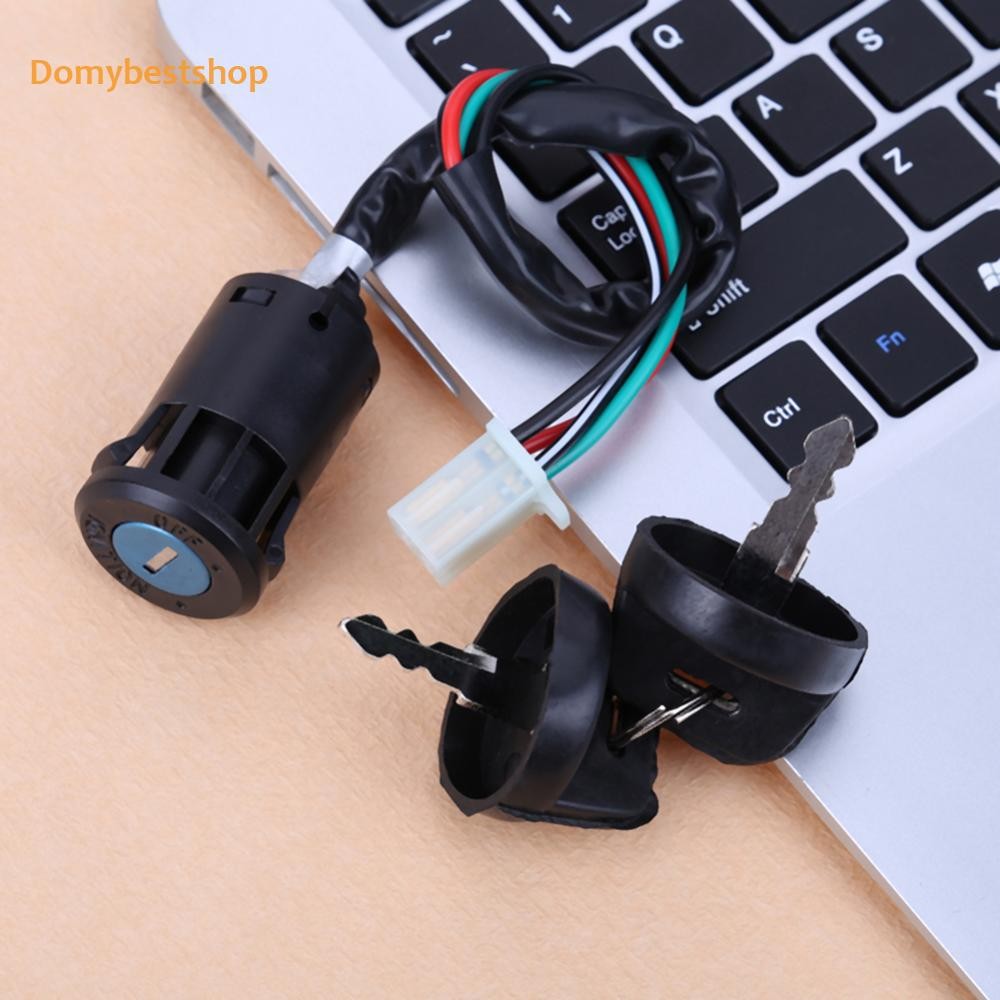 Durable 4 Wires Lock Ignition Switch Practical Ignition Switch with Two ...