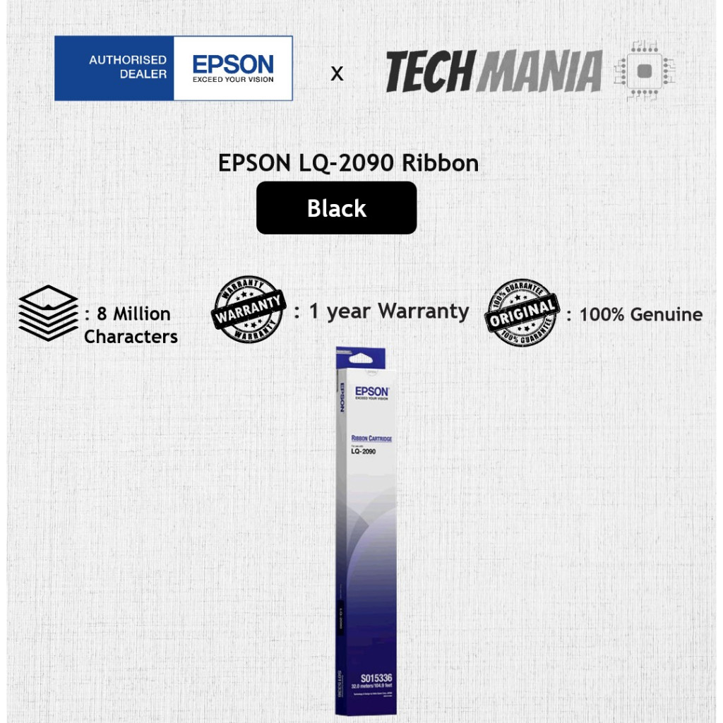 NEW STORE OFFER [100% ORIGINAL🔥] Epson LQ-2090 Ribbon Cartridge ...