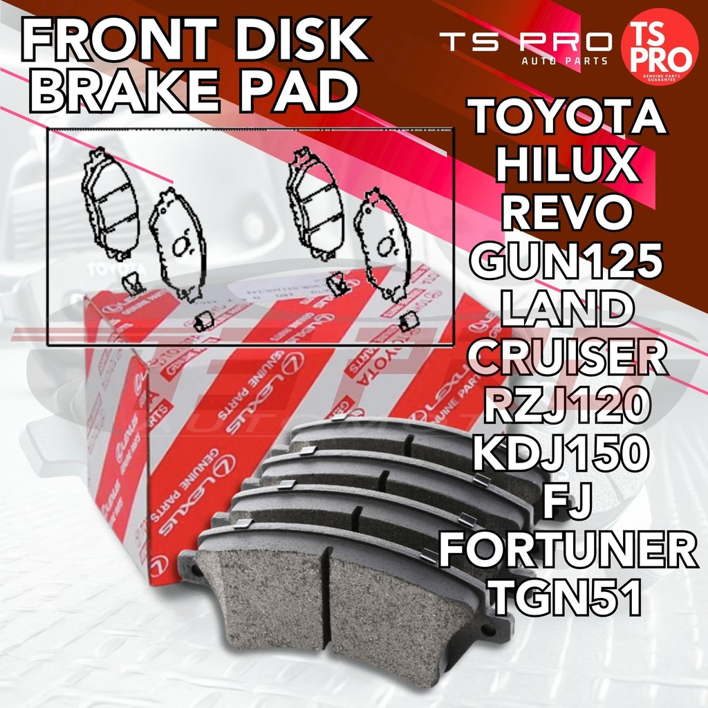 Toyota Hilux Revo GUN125 Land Cruiser RZJ120 KDJ150 FJ Fortuner TGN51 ...