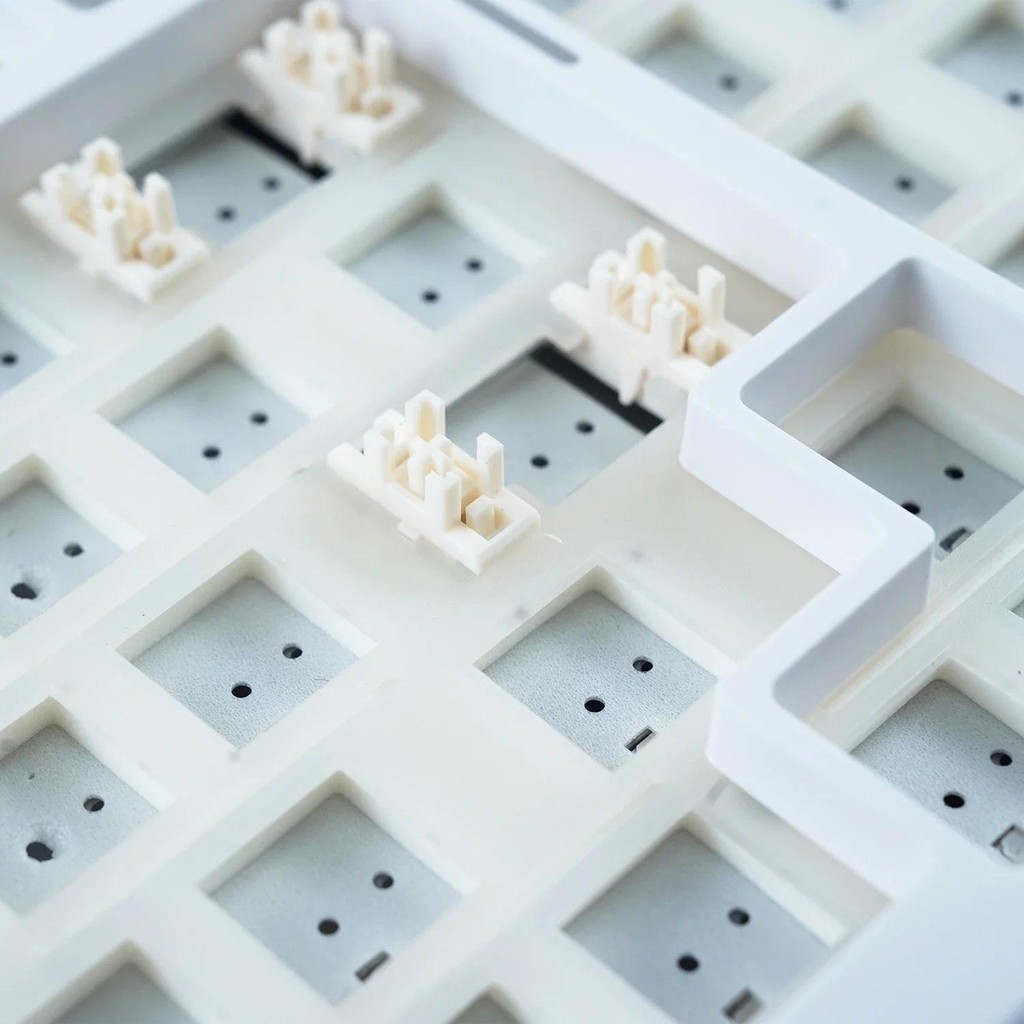 MATHEW MK98 3mode Wired and Wireless Customized Mechanical Keyboard Kit VIA Support Full-key Hot ...