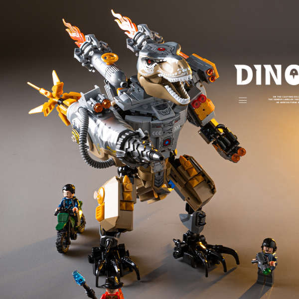 lego Tyrannosaurus Rex, Dinosaur, Blok Bangunan, Dunia, Memasang Mainan ...