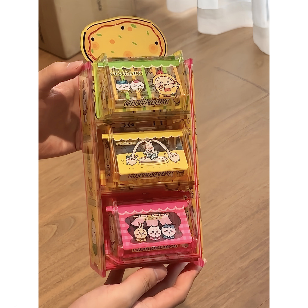 Chiikawa chiikawa chiikawa Acrylic Creative Storage Box Candy Box Cute ...