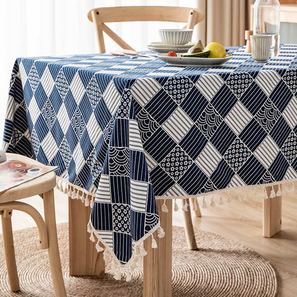 alas meja alas meja kopi Alas meja kapas dan linen, asrama gaya ins ...