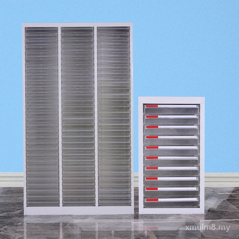 Office a4 File Cabinet Data Multi-Layer Drawer Type Plastic File Bill ...
