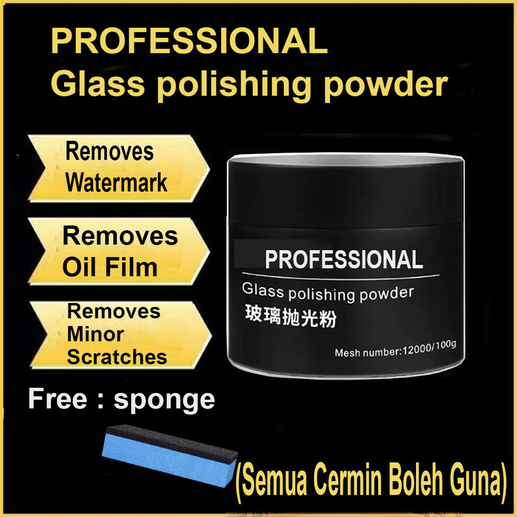 Glass Polishing Powder Premium Quality Premium Serbuk Penggilap Kaca ...