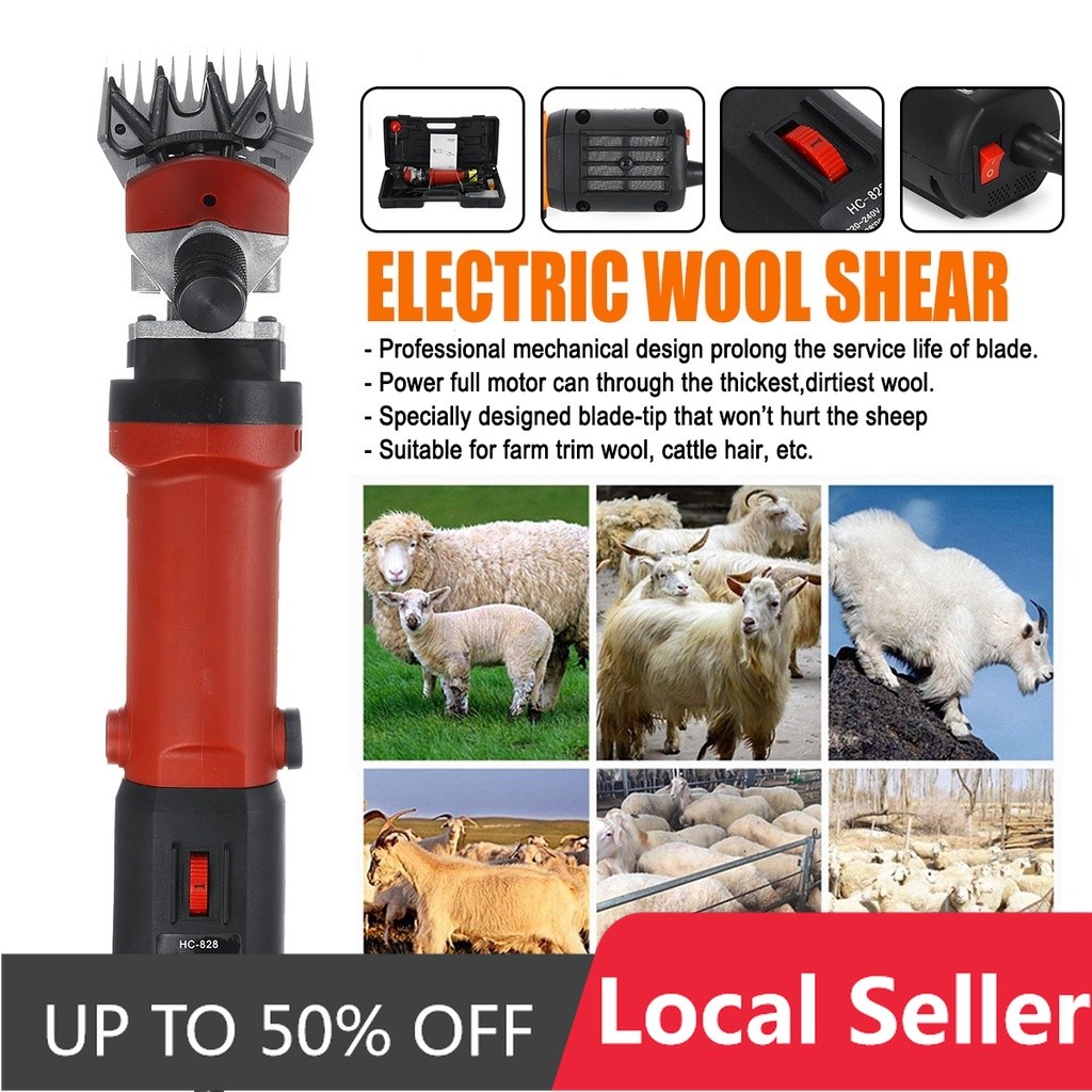 2000W Flexible shaft Electric Sheep Goat Shearing Machine Trimmer Tool ...