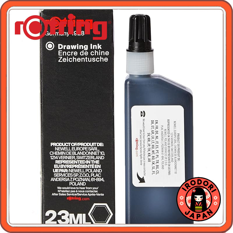 ROTRING Ink Black 23ml for Isograph Markers | Shopee Malaysia