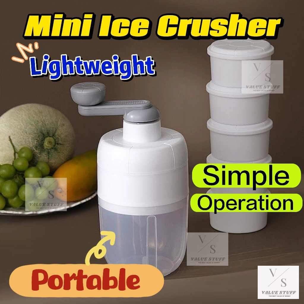 Ice Shaver Machine Manual Ice Crusher Smoothie Dessert Maker Ais Serut ...