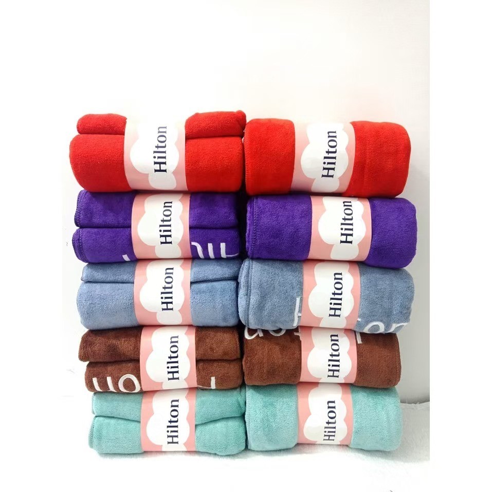 BATH TOWEL 70CM * 140CM OR 100CM & 150CM MICROFIBER TOWEL GIFT SET ...