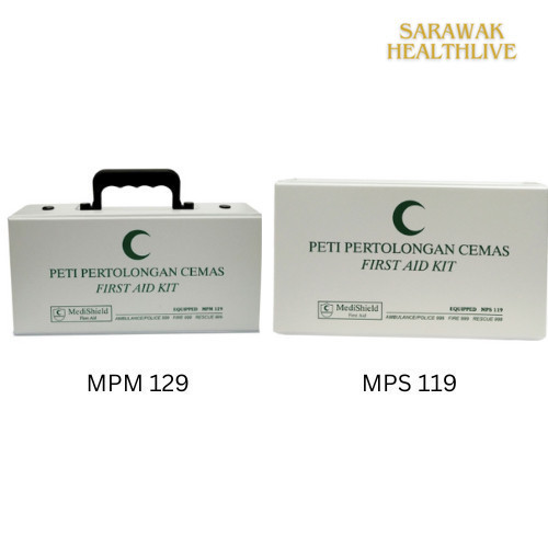 MediShield First Aid Box (PVC)-MPM 129 /MPS 119 [Empty] | Shopee Malaysia