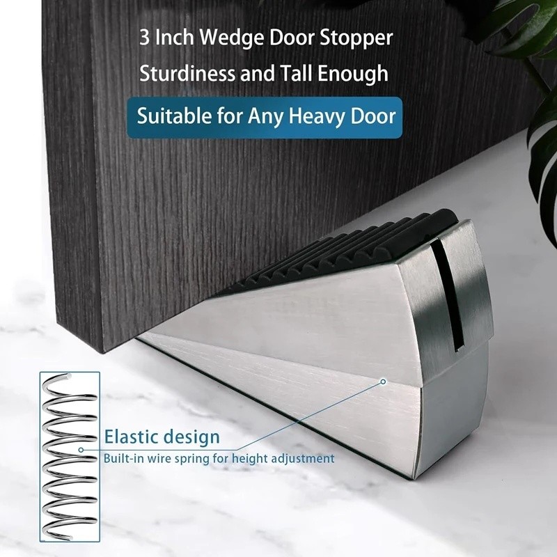 Door Stopper Heavy Duty Door Stop Wedge Tall Door Stoppers For Bottom ...