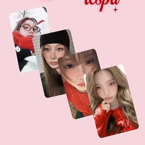 aespa photocard aespa armageddon cdp aespa album A aespa Christmas Limited Photocard Giselle Liu ...