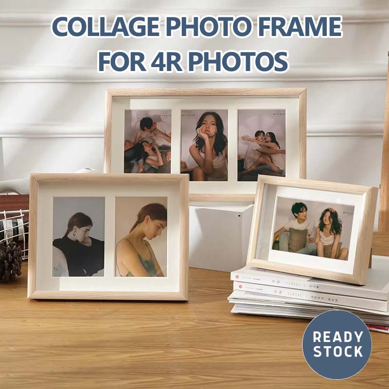 Collage Frame 4r Collage Photo Frame Deco Muji Frame Gambar Bingkai ...