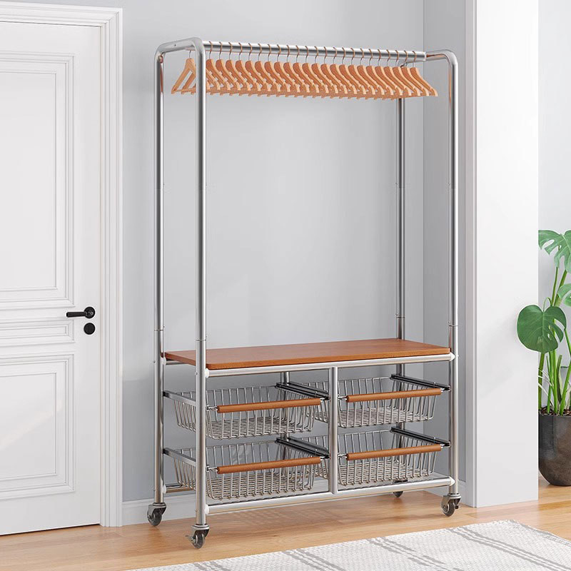 Medieval Windbreaker Hat Rack Floor Bedroom Simple Clothes Storage ...