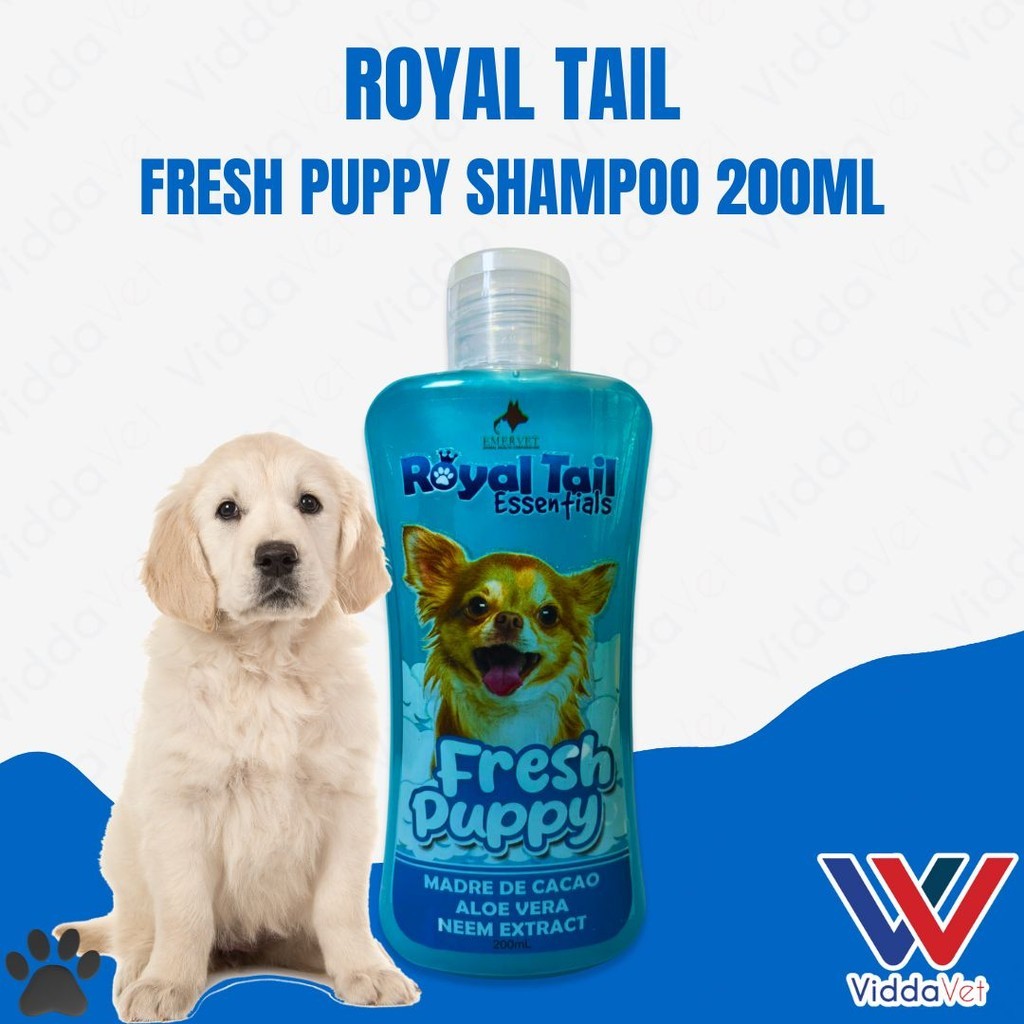 Royal Tail Fresh Puppy Natural Dog Shampoo for Itchy Skin 200ml ...