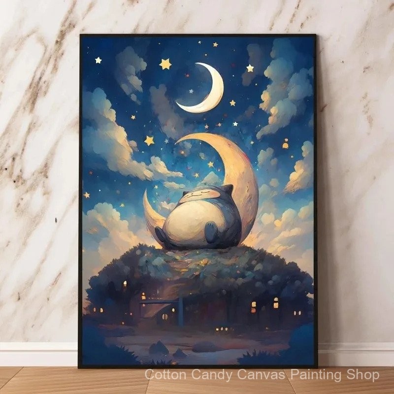 Hot Anime Poster Pokemon Charmander Modern Home Canvas Painting Prints ...