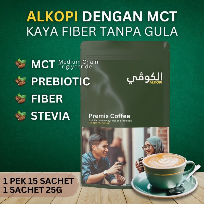ALKOPI MCT Coffee - Kopi dengan Nutrien Tenaga pantas tanpa gula putih ...