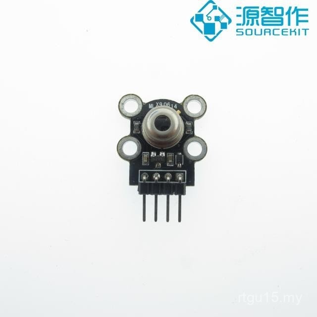 Bukan kenalan MLX90614 Modul Termometer Inframerah Penderia Suhu Suhu ...