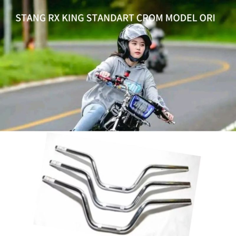RXK RX KING OLD OLD NEW CHROME STEERING HANDLEBAR THICK | Shopee Malaysia
