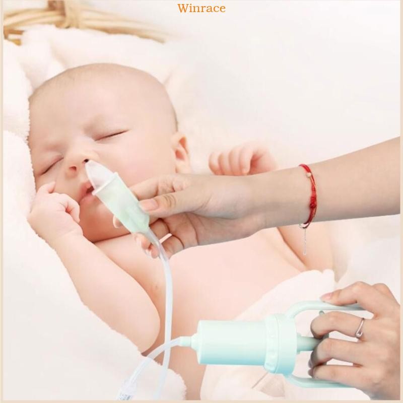 WRC Hand Pulled Baby Nasal Aspirator Detachable Handheld Nose Cleaner ...