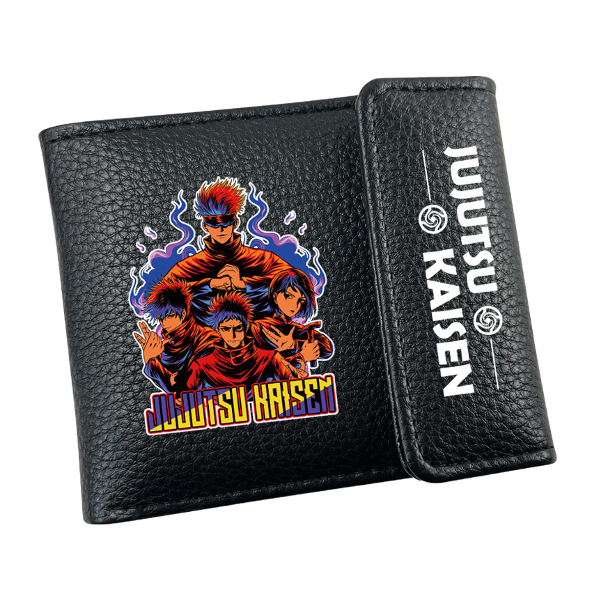 Roblox Game Cartoon Black Printed PU Leather Student Short Wallet Youth ...