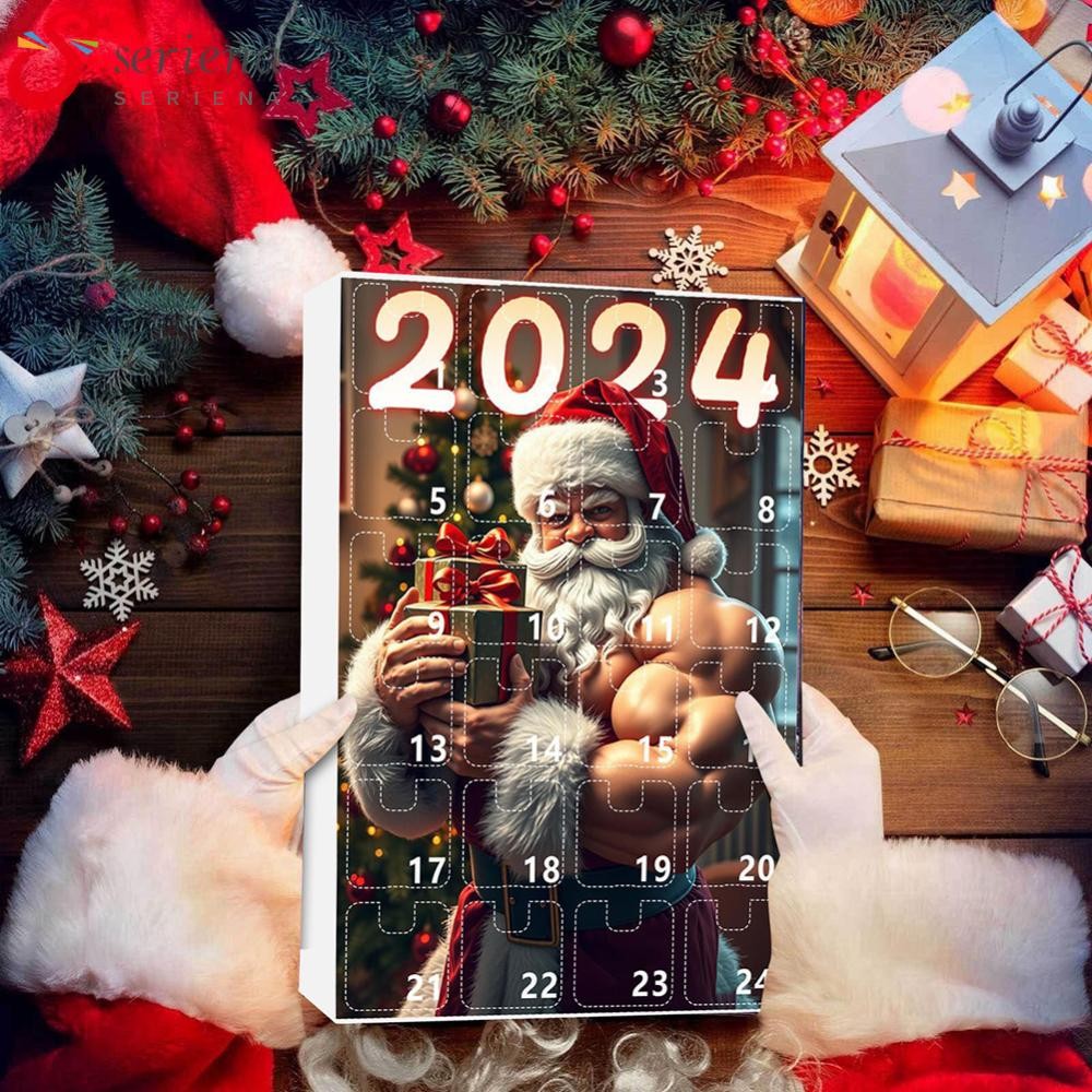 [Seriena.my] Muscular Old Man Advent Calendar Christmas Countdown ...