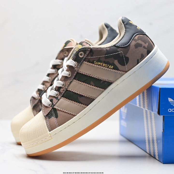 Adidas Originals Superstar XLG Shell Toe Series Platform tebal tebal ...