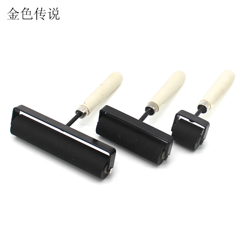 Handmade Rubber Roller Hand-held Roller Woodcut Printmaking Graffiti ...