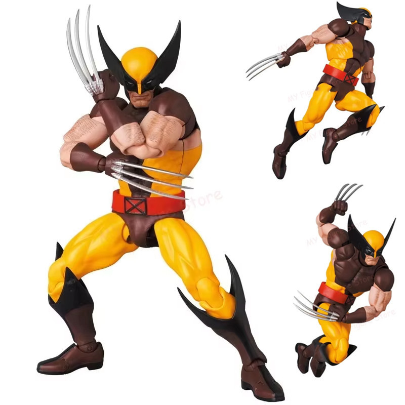 Mafex Wolverine Action Figure Deadpool SHF Legends Mafex 138 Revoltech ...