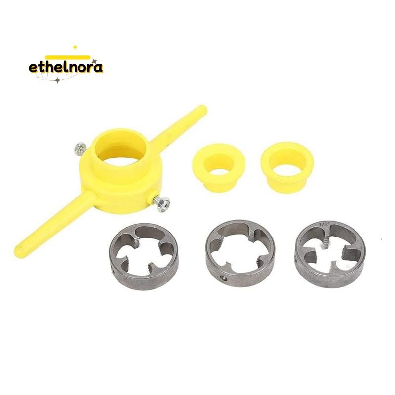 Pipe Thread Cutting Tool PVC Thread Maker NPT Round Tool Set Pipe ...