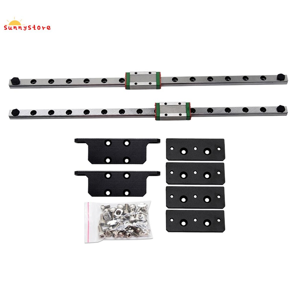 For 3 S1 Dual Y-Axis Upgrade Linear Rail Kit for 3 S1 Pro 3D Printer Parts Double Slide Rail Kit ...