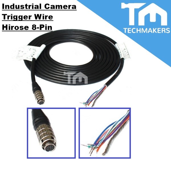 Industrial Camera Trigger Cable (3Meter) Basler, Dalsa, Baumer ...