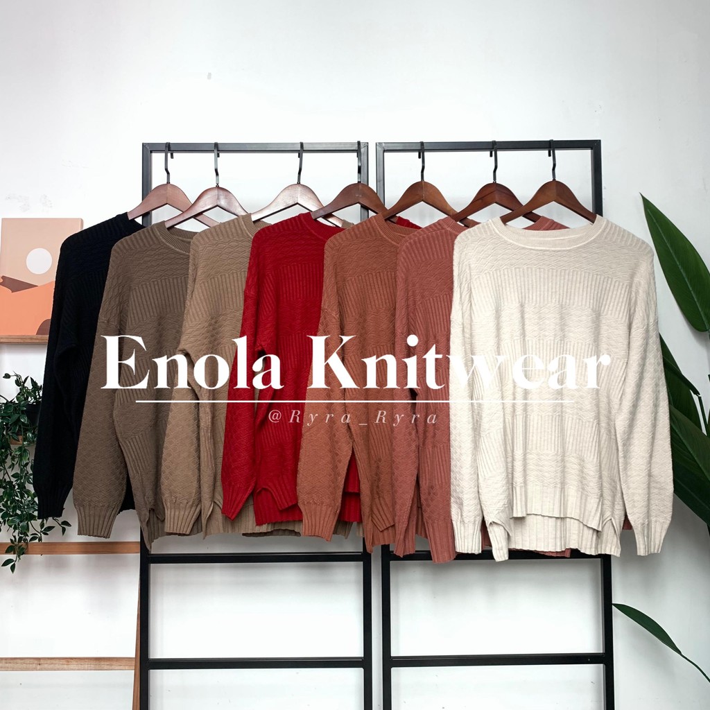 RYRA ENOLA KNITWEAR (BASIC KNITWEAR) | Shopee Malaysia