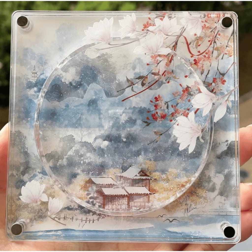 Gumei Spring Comes Time Snow View Bar Chirp Brick Acrylic Bar Chirp ...