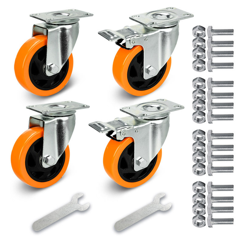 Amazon Exclusively Supply 13cm 17cm PVC Orange Through Flower Caster ...