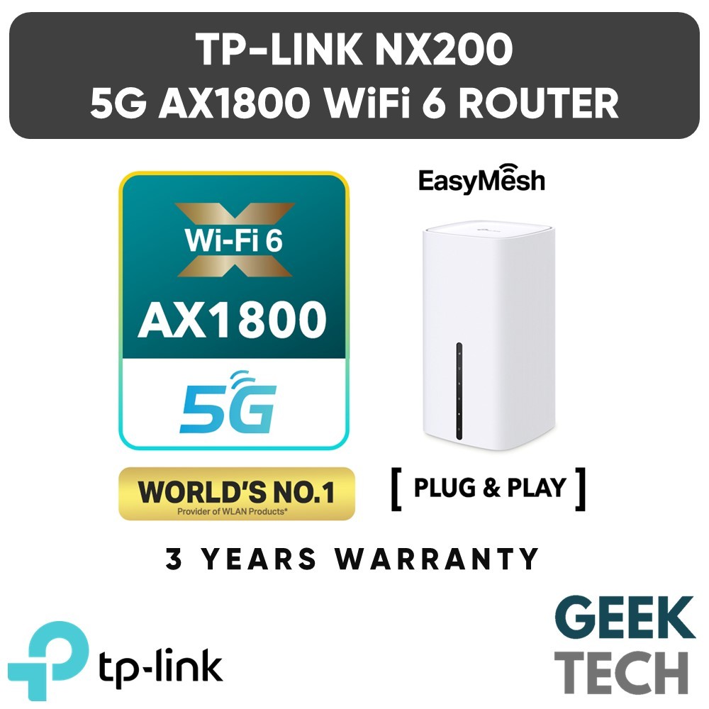 TP-Link Archer NX200 5G AX1800 Wireless WiFi 6 Dual-Band Gigabit Router | Shopee Malaysia