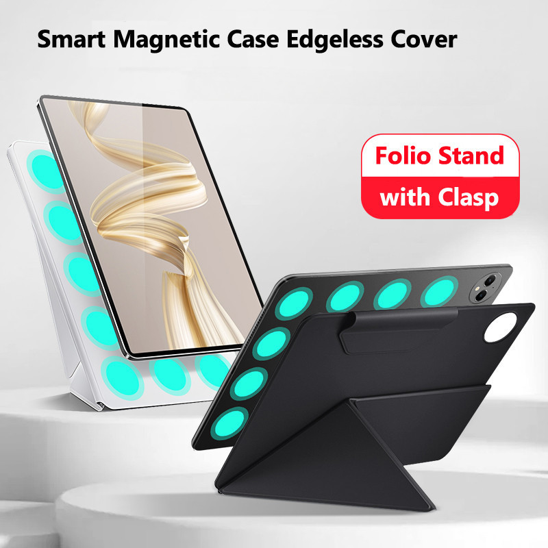 Dual Magnetic Case Edgeless Cover for Honor MagicPad 2 12.3 Honor Pad ...