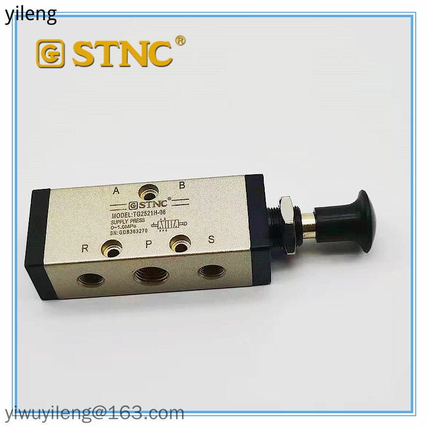STNC Hand-operated pneumatic valve TG2511H-06/2521H-08/2531H-10/2541H ...