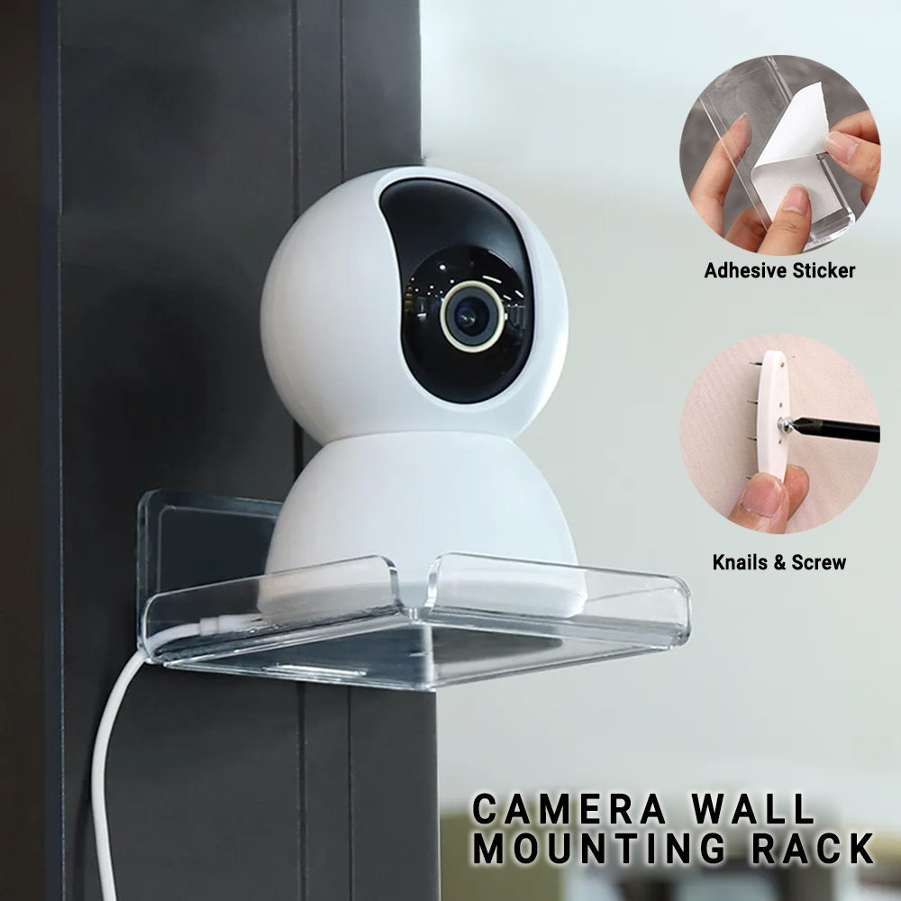CCTV Holder Camera Stand Camera Rack Acrylic Camera Wall Mounting Rack ...