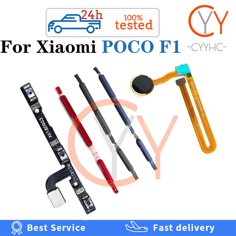 For Xiaomi POCO F1 Pocophone F1 Back Home Button Fingerprint Scanner ...