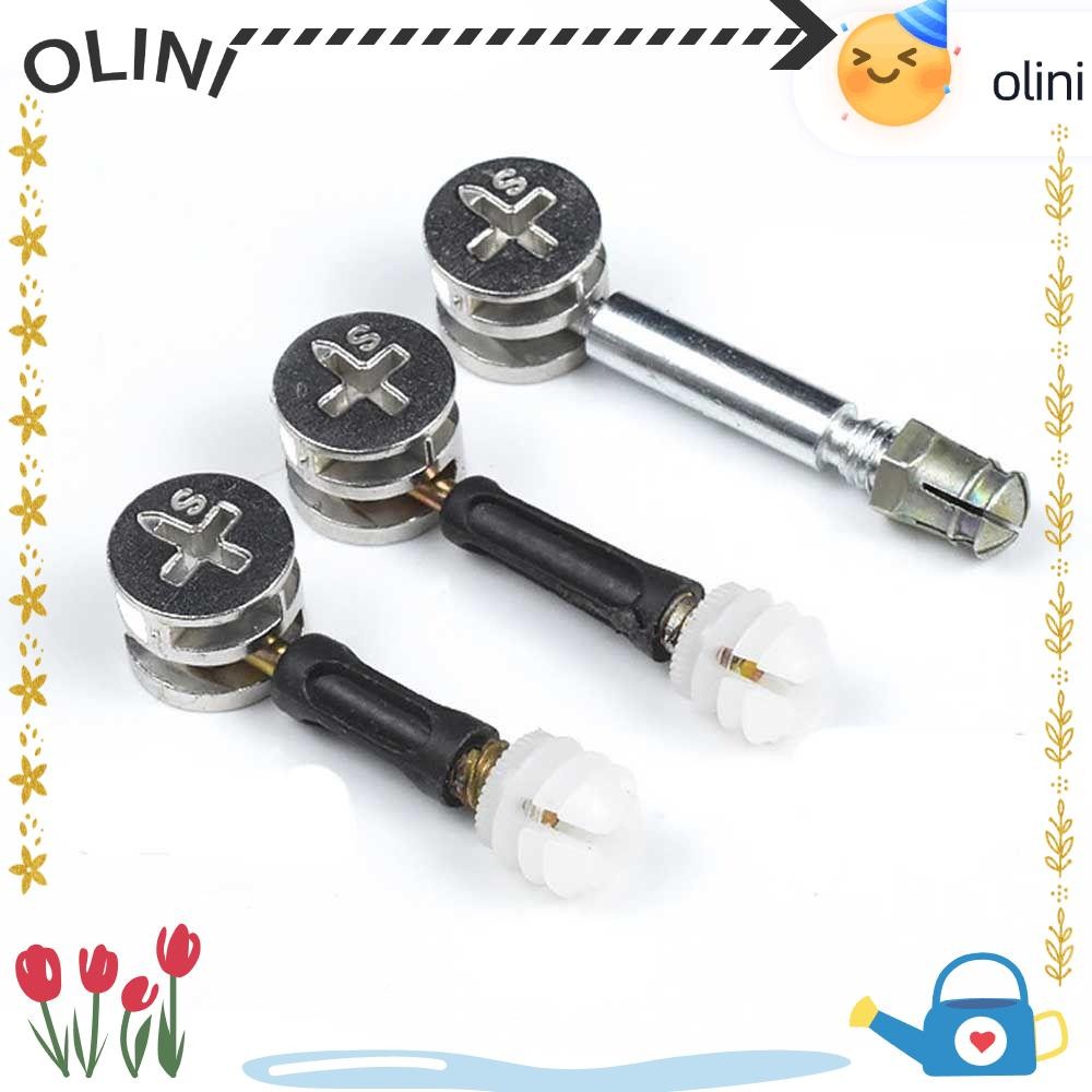 OLINI Furniture Screw Eccentric Self Tapping Rod Cabinet Desk Link ...