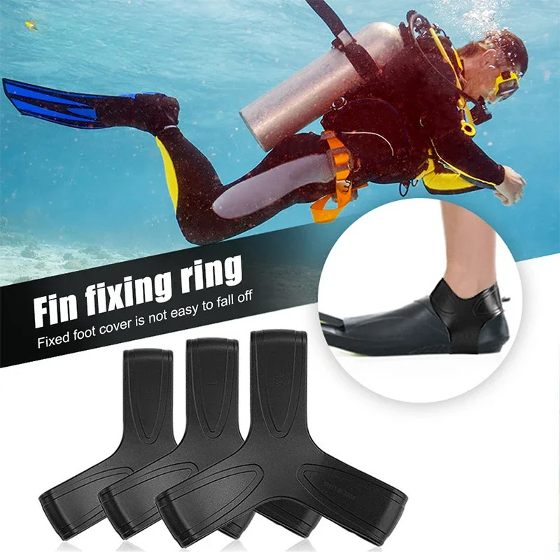 1Pair Fin Keepers - Gives Full Fin Power, No More Lost of Thrust - for ...