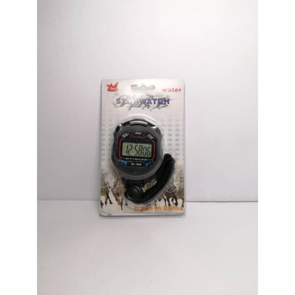 Digital Running Timer Sports LCD Chronograph Stopwatch Timer Stop Watch ...