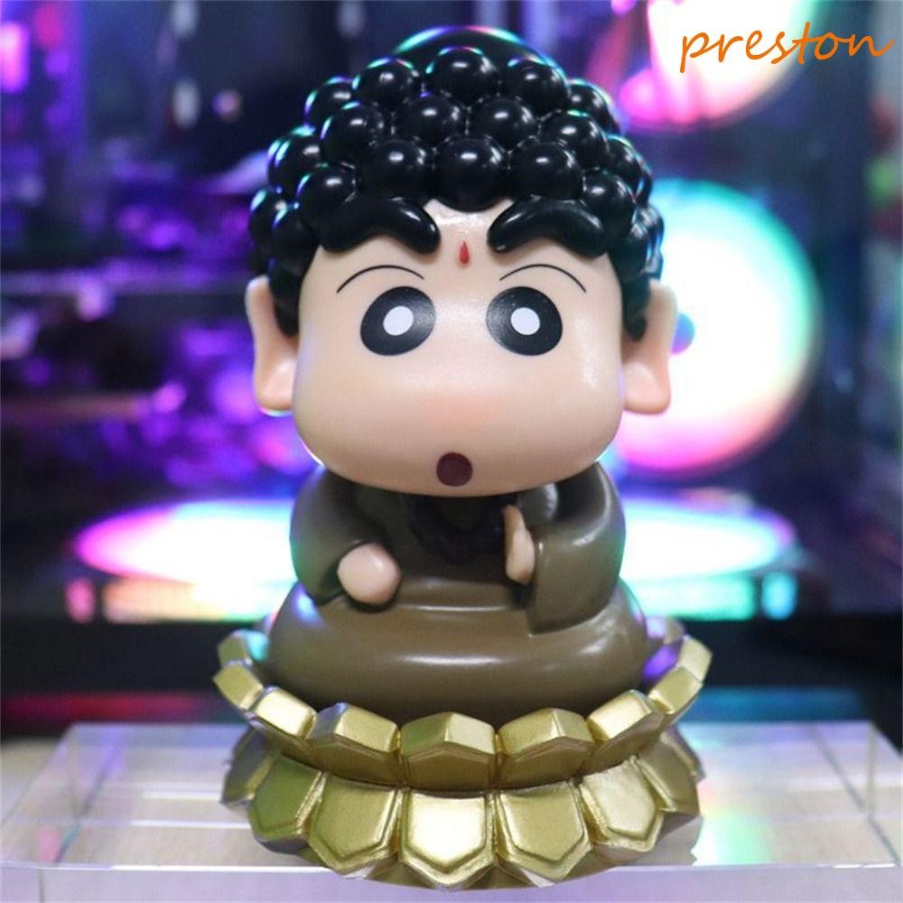 PRESTON Crayon Shin-Chan Figure, Cos Sakyamuni Cartoon Shinnosuke ...