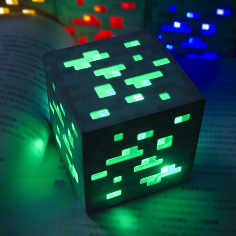 Minecraft Torch Light Charge Night Light Minecraft Game Light ...