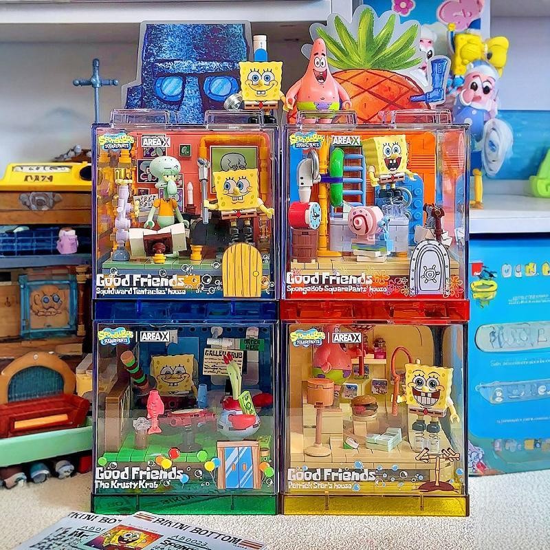 Areax Brick Area SpongeBob SquarePants Building Block box Series ...