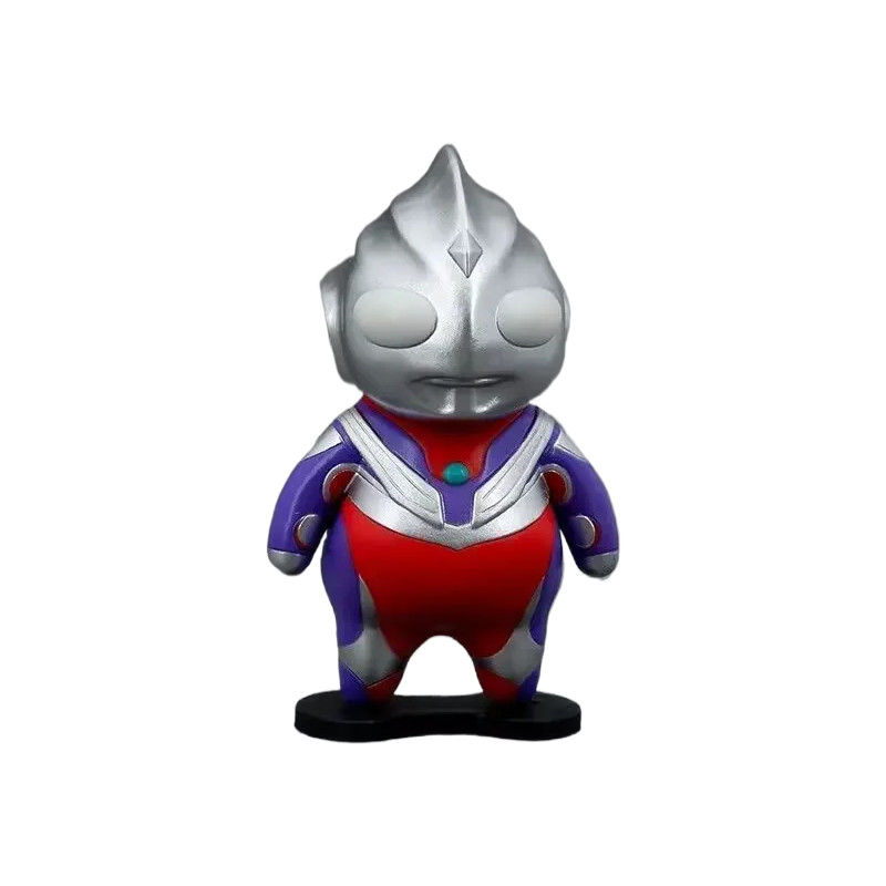 Fat Tiga Ultraman Action Figure Desktop Decoration Car Dashboard Toys ...