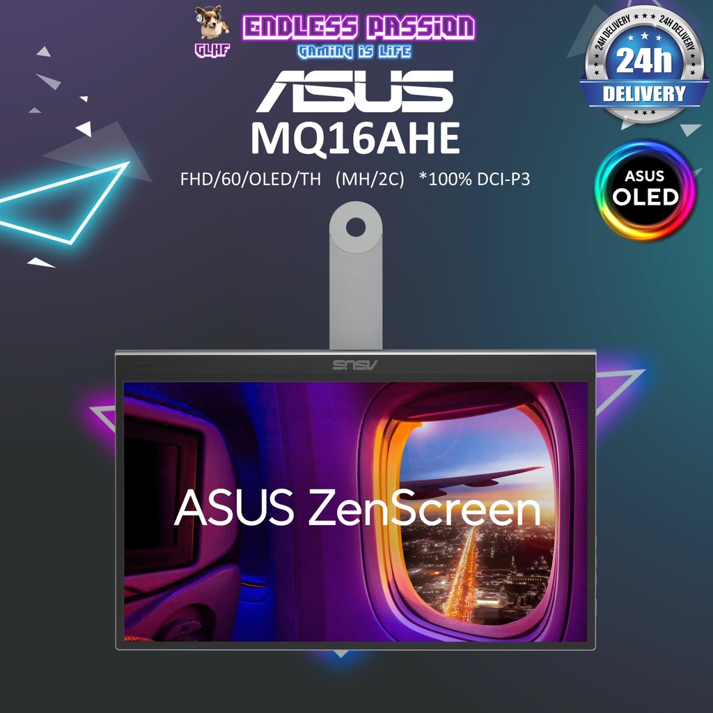 ASUS ZenScreen OLED MQ16AHE Portable Monitor | Shopee Malaysia