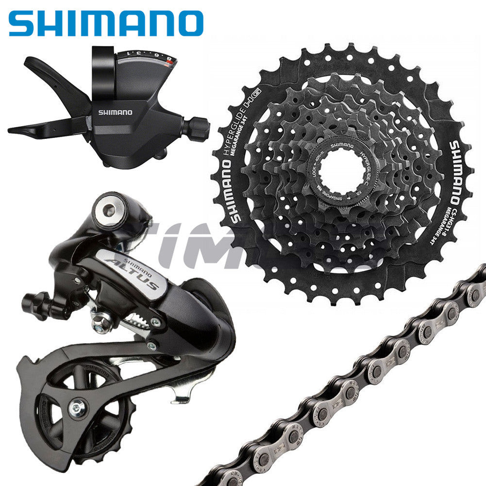 Shimano Altus M310 MTB Bike 1×8 Speed Rear System Groupset RD-M310 Derailleur SL-M315 Shifter ...